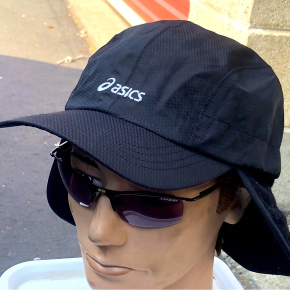 Asics | Accessories | Asics Baseball Caps Winter Hats With Ear Flaps ...